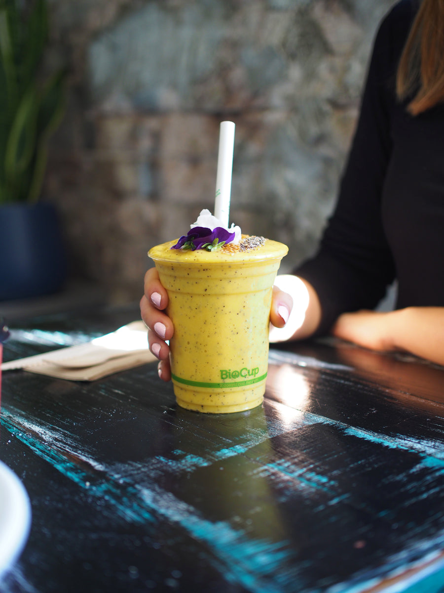 White BioStraw Regular (6mm) / Jumbo (10mm) - (2500)