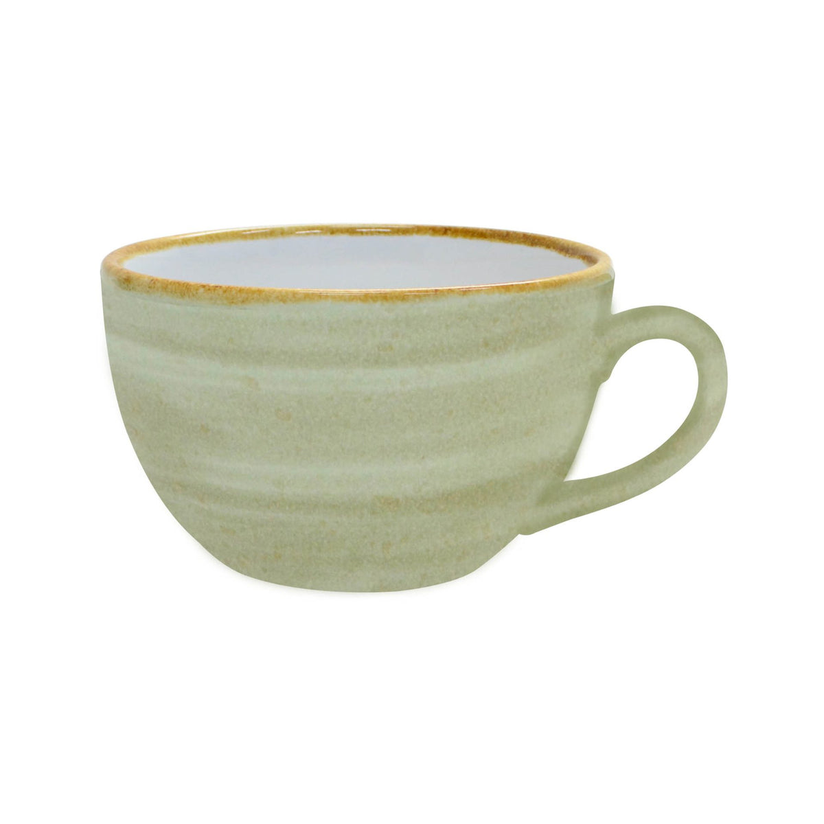 Sango Java Decorated Breakfast Cup/Cappuccino Cup Meadow Green 34cl/12