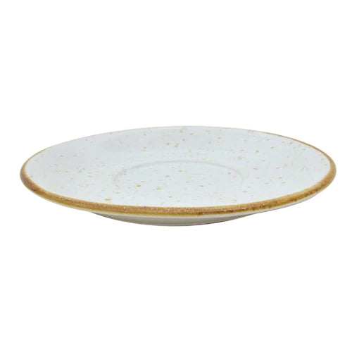 Sango Java Decorated Universal Saucer Barley Cream 15.7cm/6" (12)