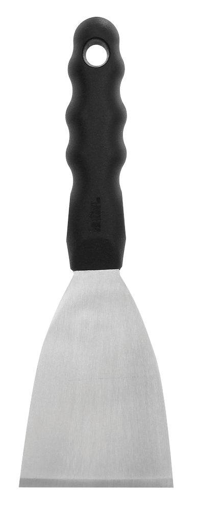 TableCraft Ergonomic Handled Scraper Stainless Steel 8x2.5x24cm (Black