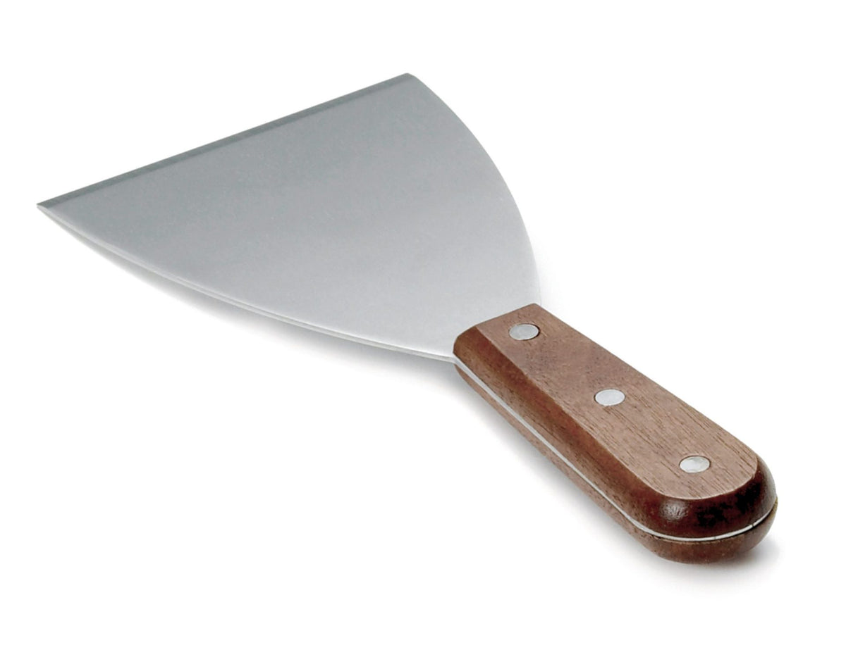 Catering Essentials Wooden Handle Scraper Stainless Steel (8" /10cm bl