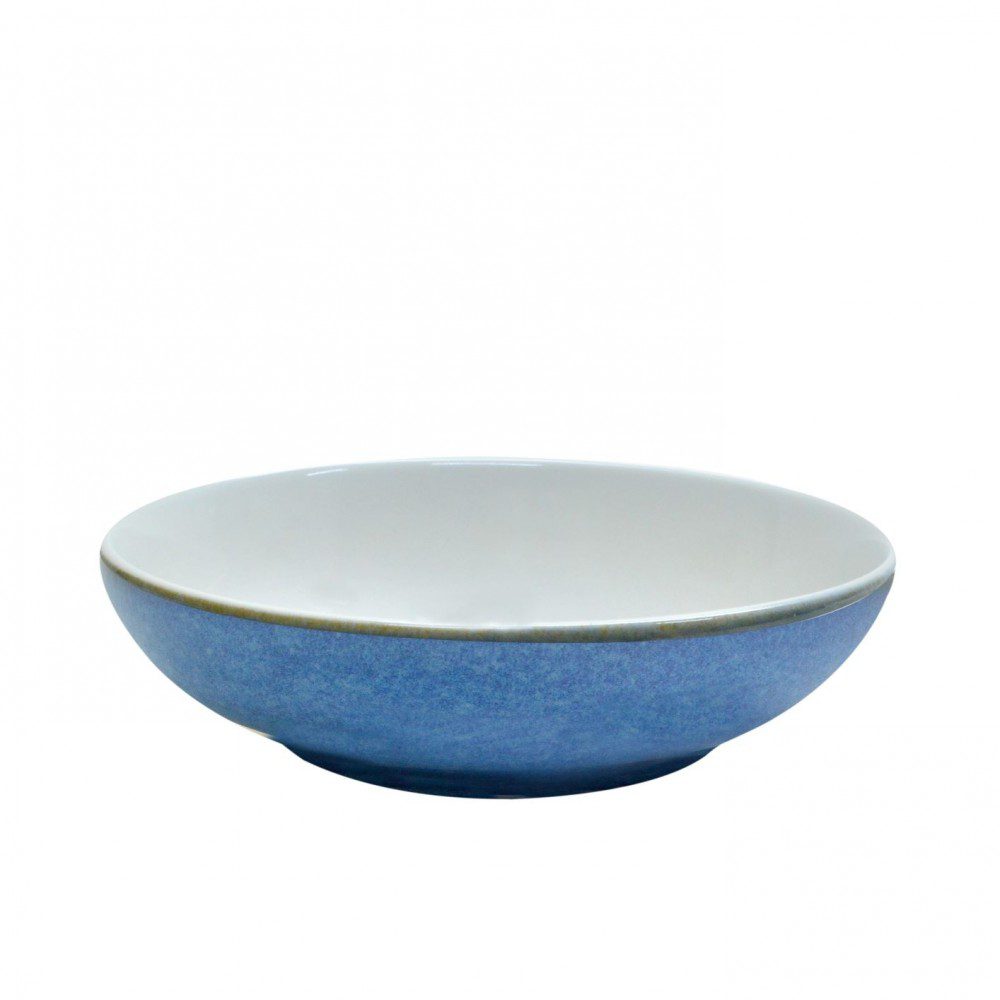 Sango Java Decorated Salad Bowl Horizon Blue 22.5cm 9" (6)