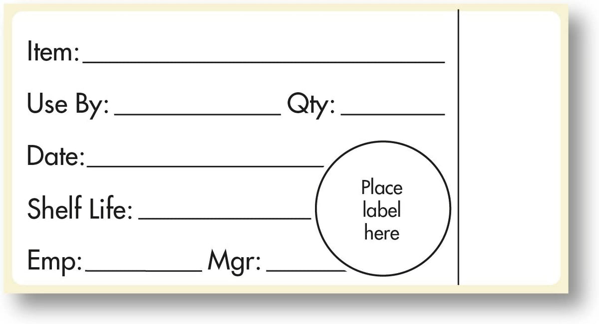 DayMark DayMark Shelf Life Labels For Food Rotation (500)
