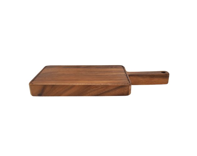 Sango Acacia Handled Steak Board 30x23cm (6)