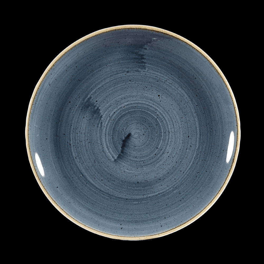 Churchill Stonecast Blueberry Evolve Coupe Plate