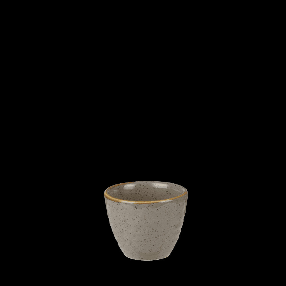Churchill Stonecast Peppercorn Grey Dipper Pot 5.9x5cm/2oz (12)