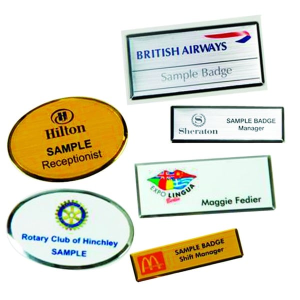 Executive Name Badges - Many Designs – Foremost Products