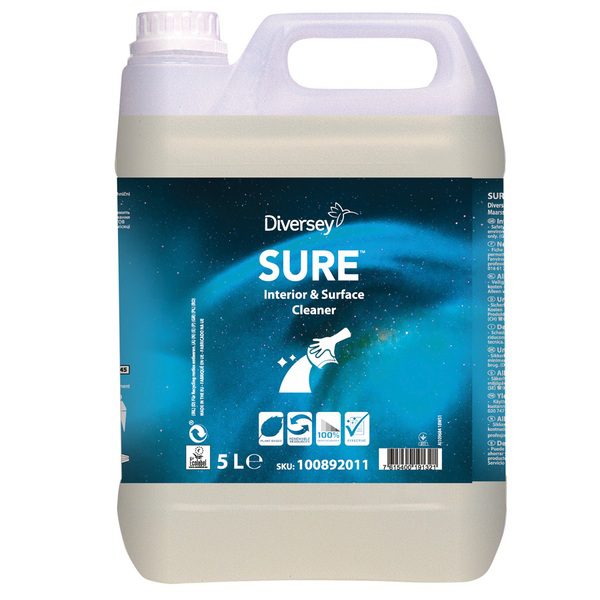 Diversey Sure Interior & Surface Cleaner (5 Litre) (2)